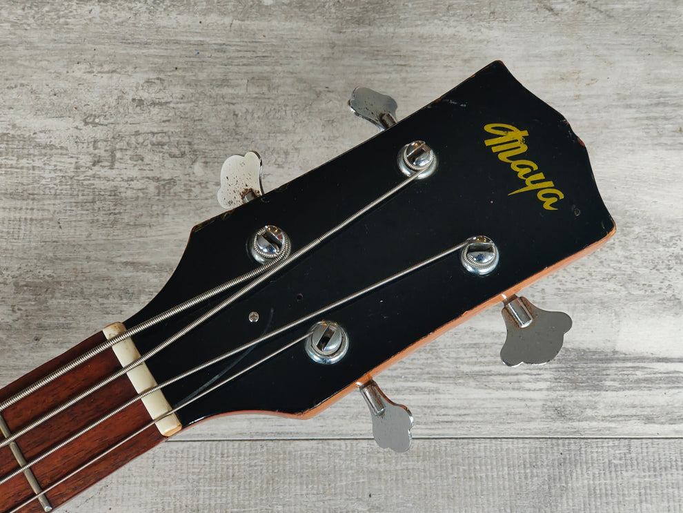 1970's Maya SG EB Bass (Red) – Cool Old Guitars