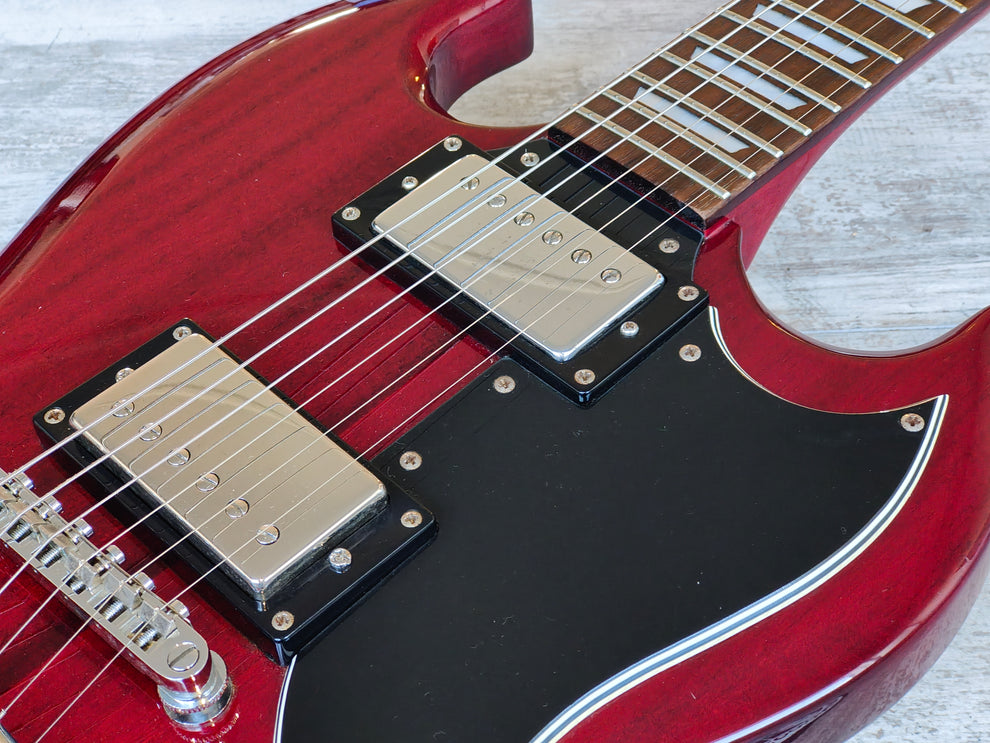 2001 Epiphone Korea (by Gibson) SG Double Cutaway (Red) – Cool Old Guitars