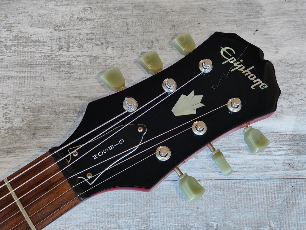 2001 Epiphone Korea (by Gibson) SG Double Cutaway (Red) – Cool Old Guitars