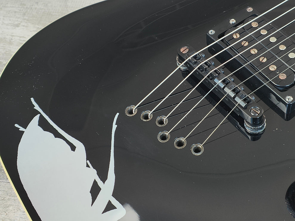 2001 Schecter Jerry Horton/Papa Roach Diamond Series (Black) – Cool Old ...