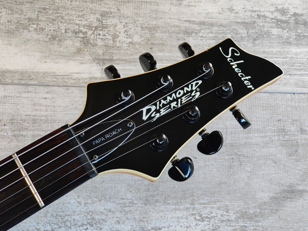 2001 Schecter Jerry Horton/Papa Roach Diamond Series (Black) – Cool Old ...