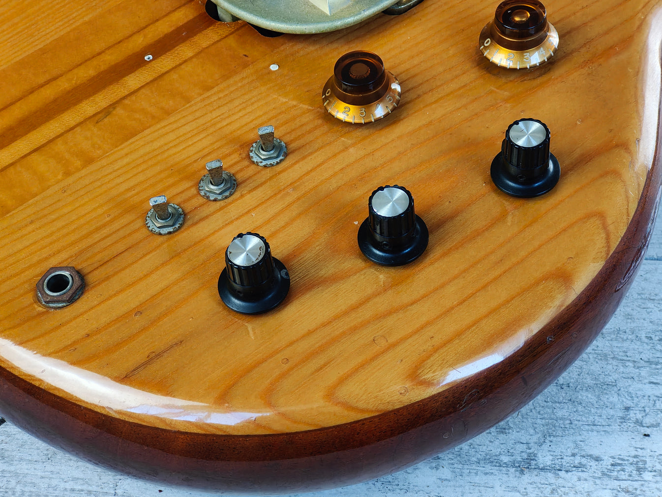 1978 Greco Japan GO-1200 Speedway Custom Order Neckthrough Guitar (Nat ...