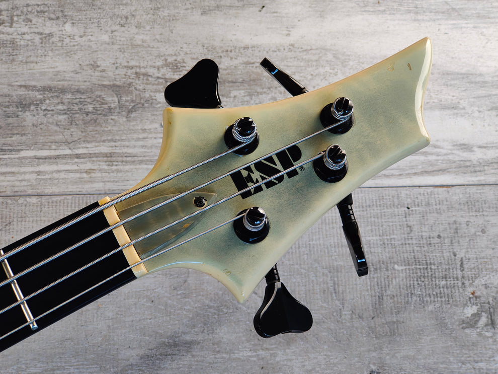 1990's ESP Japan (Pro Ceed) Custom Order Bass (Transparent White ...