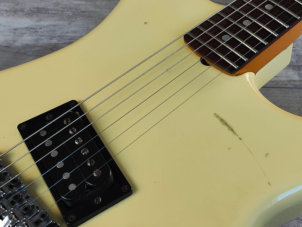 1980's Kramer Japan JK 1000 Superstrat (Aged White) – Cool Old Guitars