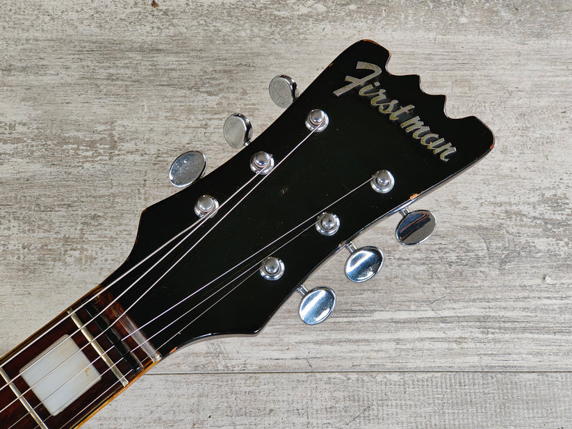 1960's Firstman (by Teisco Japan) Baron Semi-Hollowbody (Black) – Cool ...