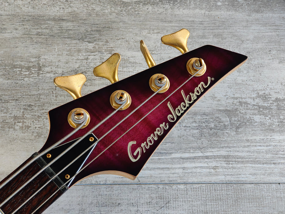 2000's Grover Jackson PJ Medium Scale Bass (Purple Burst) – Cool Old ...