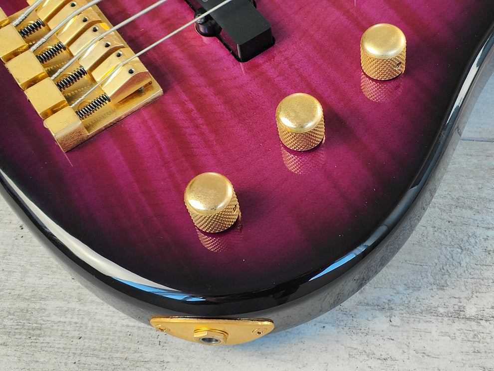 2000's Grover Jackson PJ Medium Scale Bass (Purple Burst) – Cool Old ...