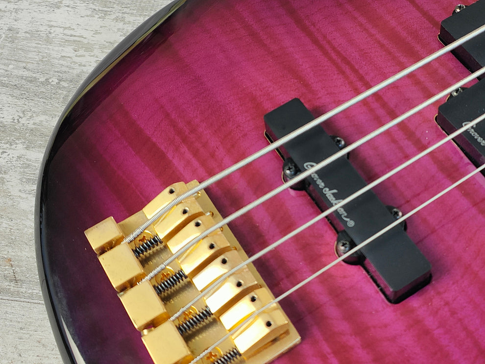 2000's Grover Jackson PJ Medium Scale Bass (Purple Burst) – Cool Old ...