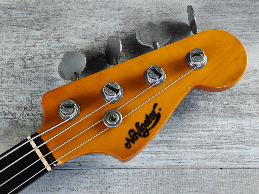 ESP Navigator Japan Jazz Bass (Gold) – Cool Old Guitars