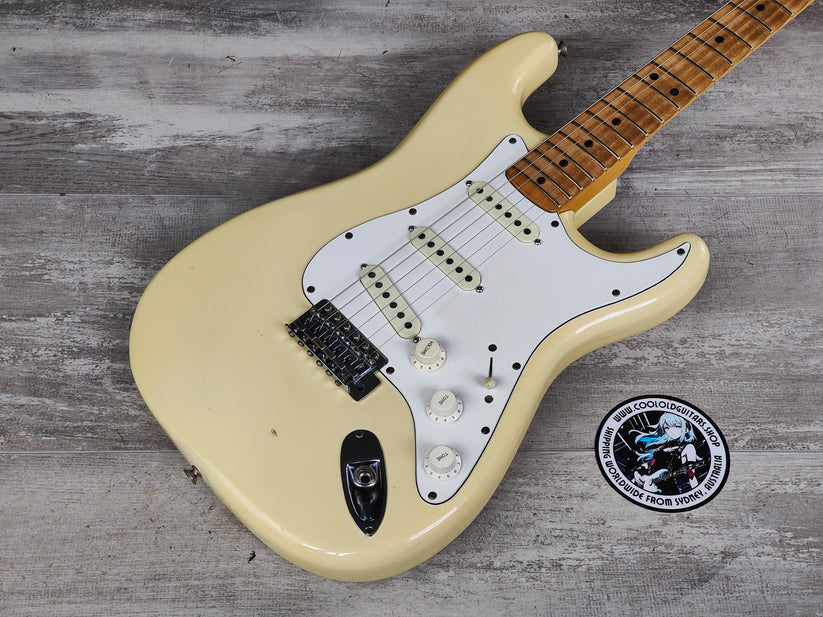 1978 Fernandes Japan FST-70 Scalloped Vintage Stratocaster (Vintage Wh ...