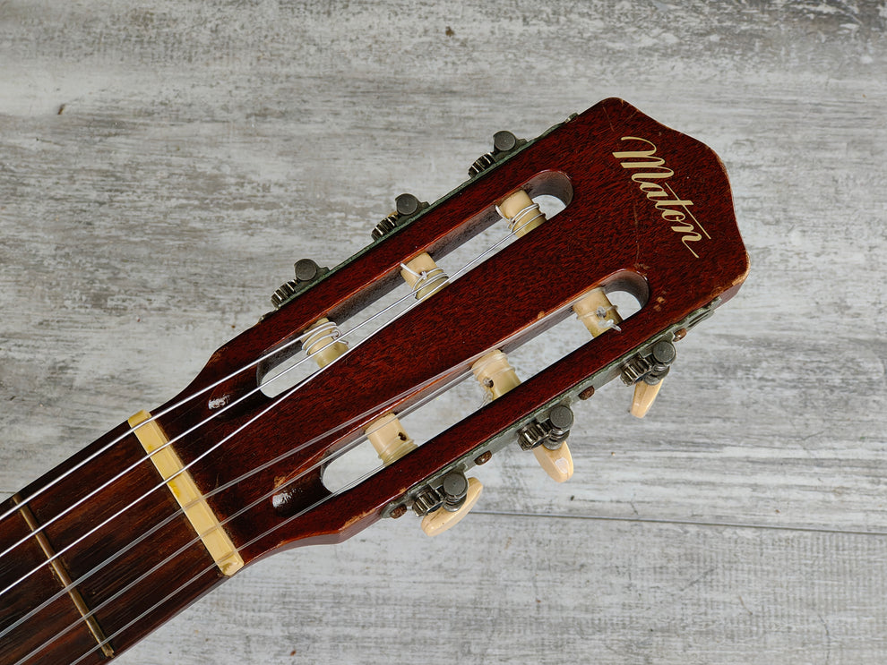 1967 Maton F-10 Classical Guitar – Cool Old Guitars