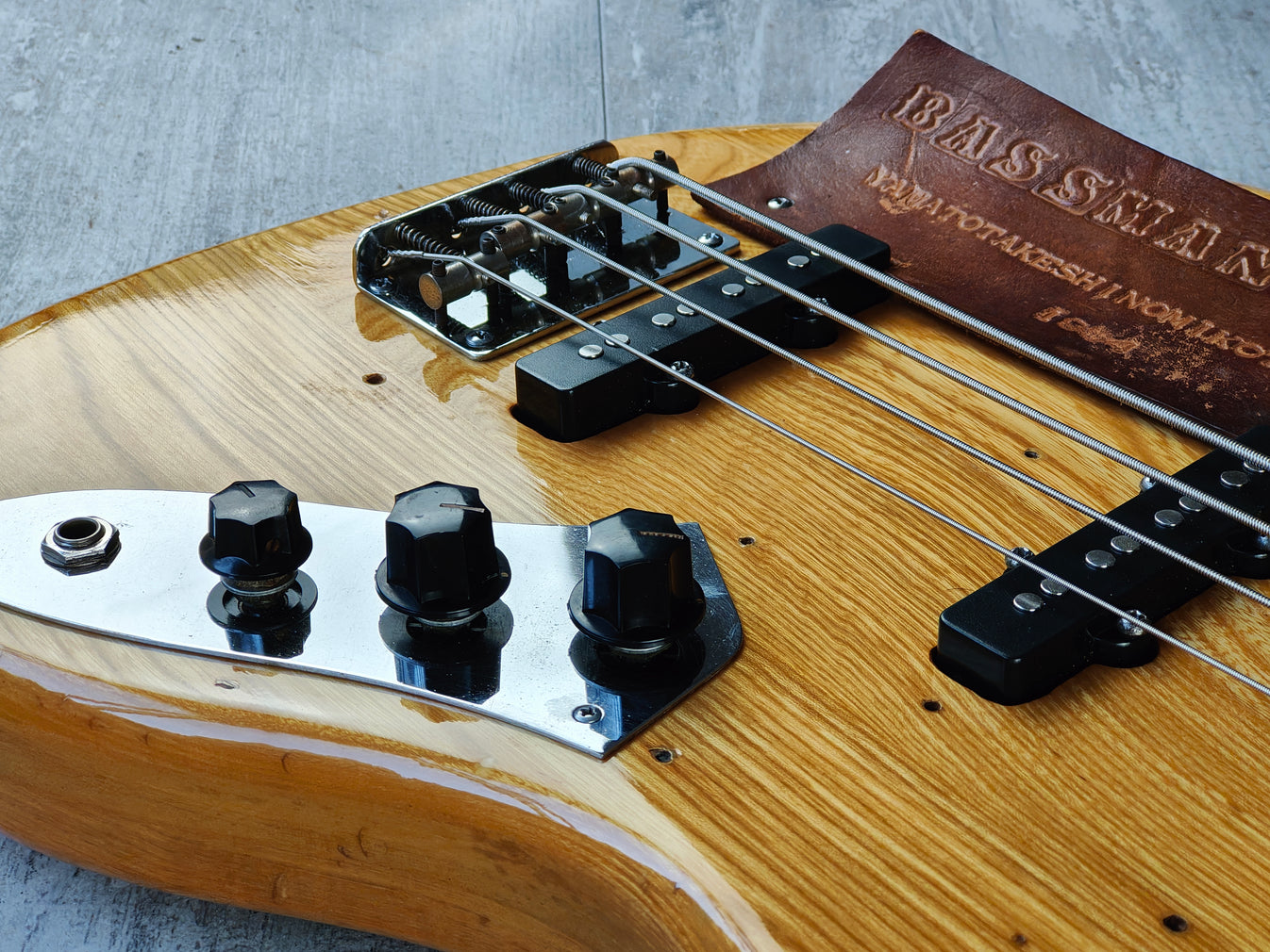 1973 Greco JB-500N "The Bassman" Jazz Bass (Natural) – Cool Old Guitars