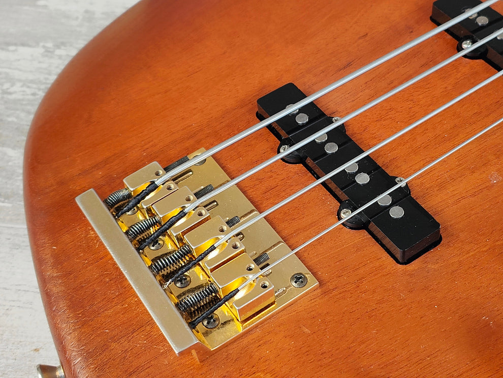 1990's Levinson Blade Japan B4 Fretless Jazz Bass (Stained Brown ...