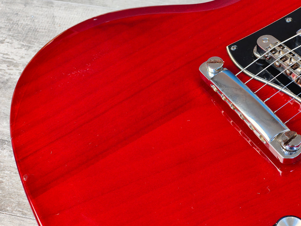 Blitz by Aria Pro II SG Double Cutaway (Cherry Red) – Cool Old Guitars
