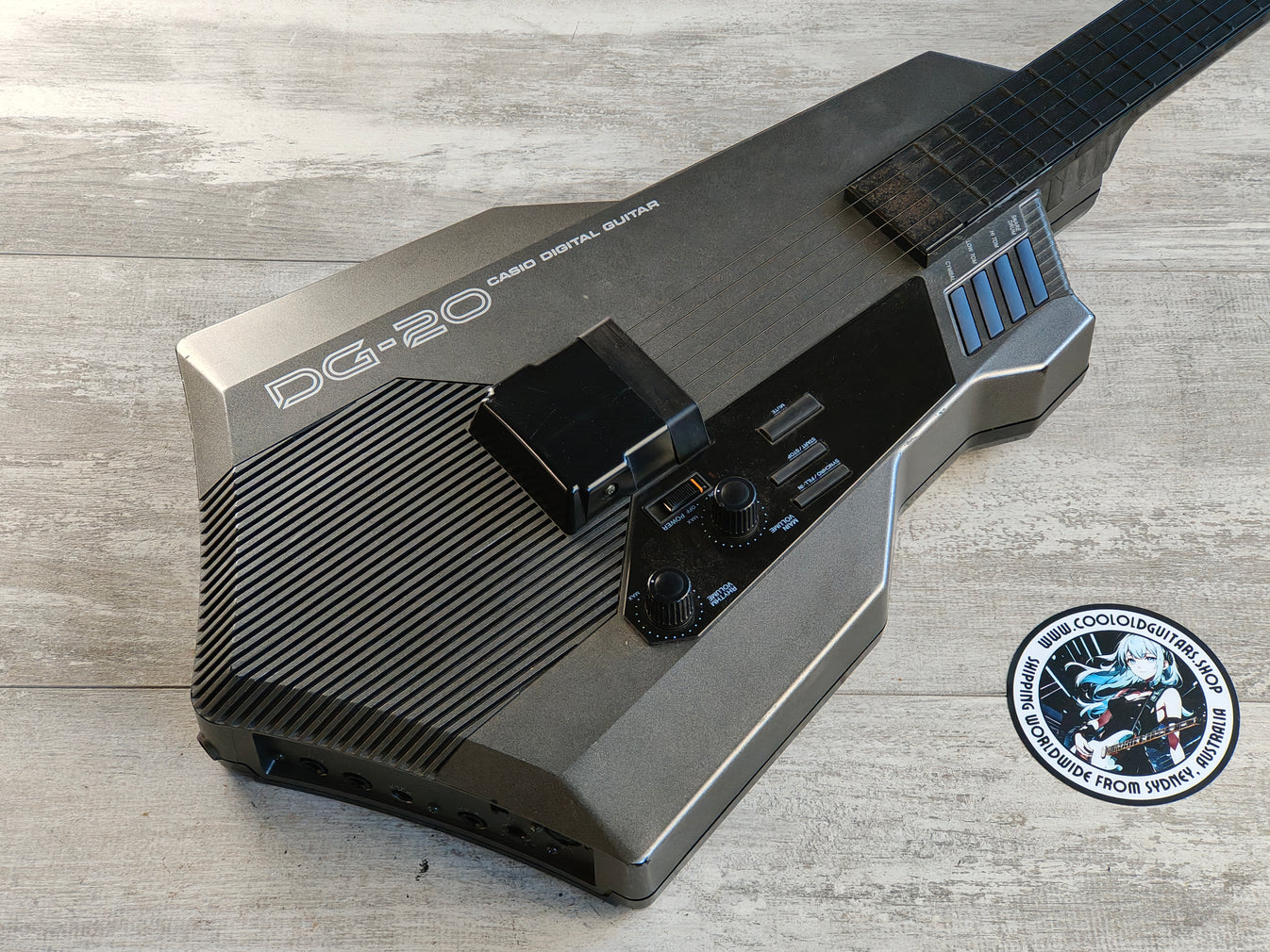 1980's Casio DG-20 Digital Guitar (Made in Japan) – Cool Old Guitars