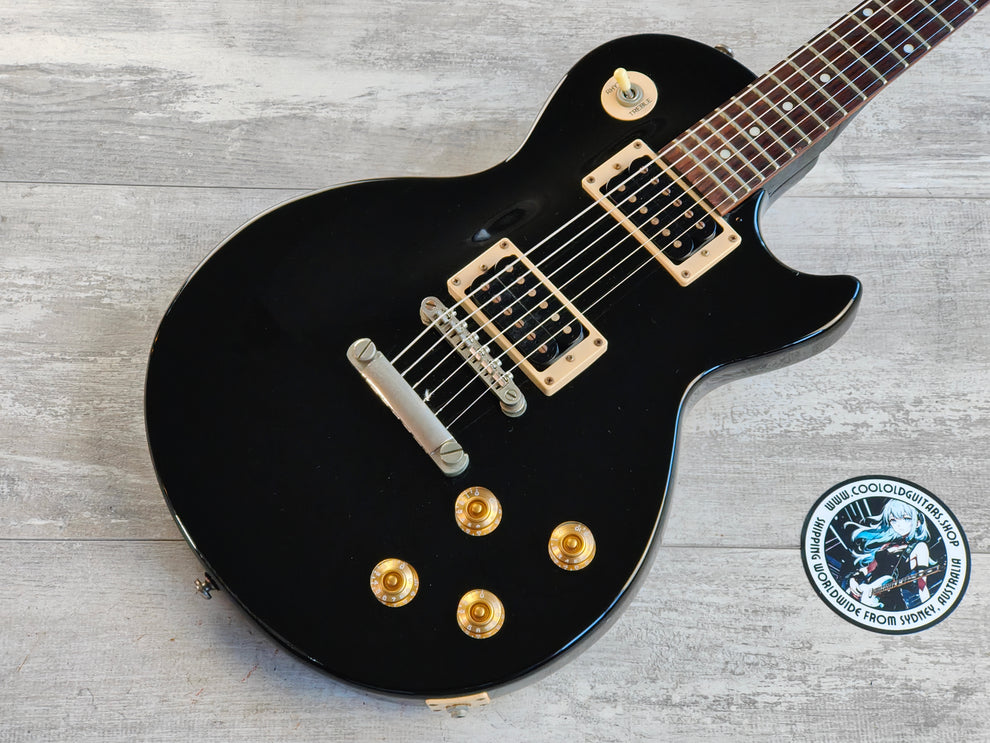 2008 Epiphone LP-100/BK Les Paul 100 (Black) – Cool Old Guitars