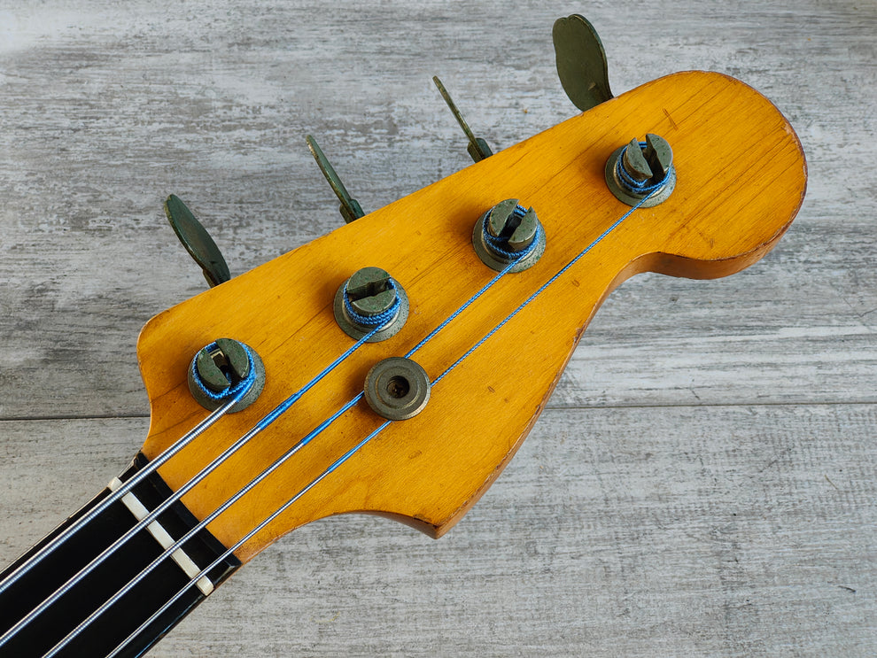 1980's ESP Japan Custom Order Fretless PJ Precision Bass (Transparent ...