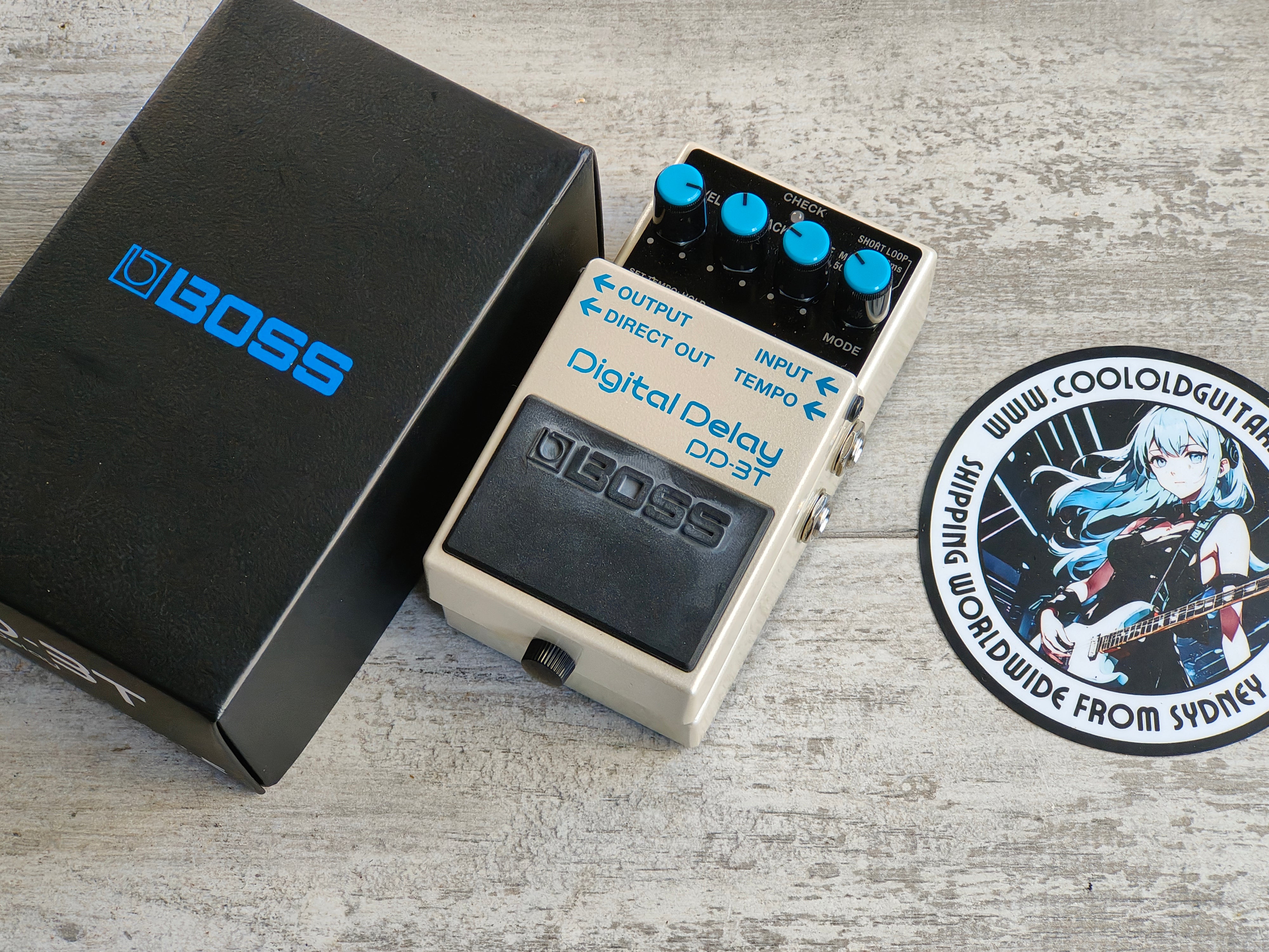 Boss DD-3T Digital Delay – Cool Old Guitars