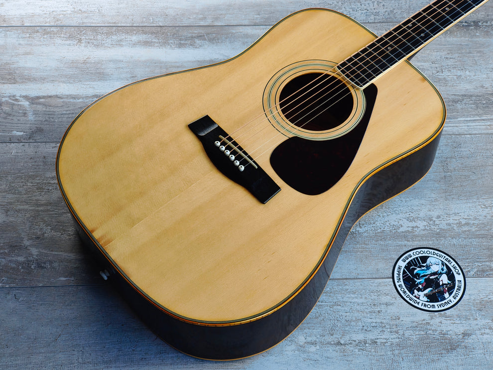 1980's Yamaha FG-201 Japanese Vintage Acoustic Guitar (Natural) – Cool Old Guitars