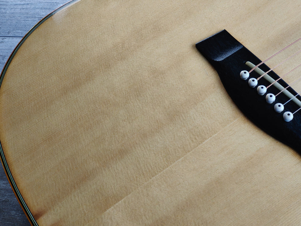 1980's Yamaha FG-201 Japanese Vintage Acoustic Guitar (Natural) – Cool Old Guitars