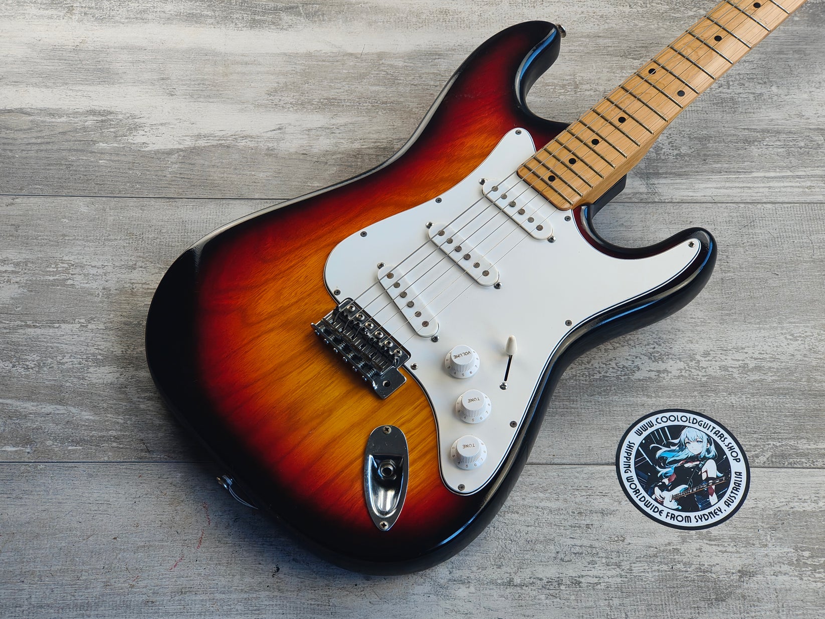 1970's Holly Japan (by Suzuki) Stratocaster (Sunburst) – Cool Old Guitars