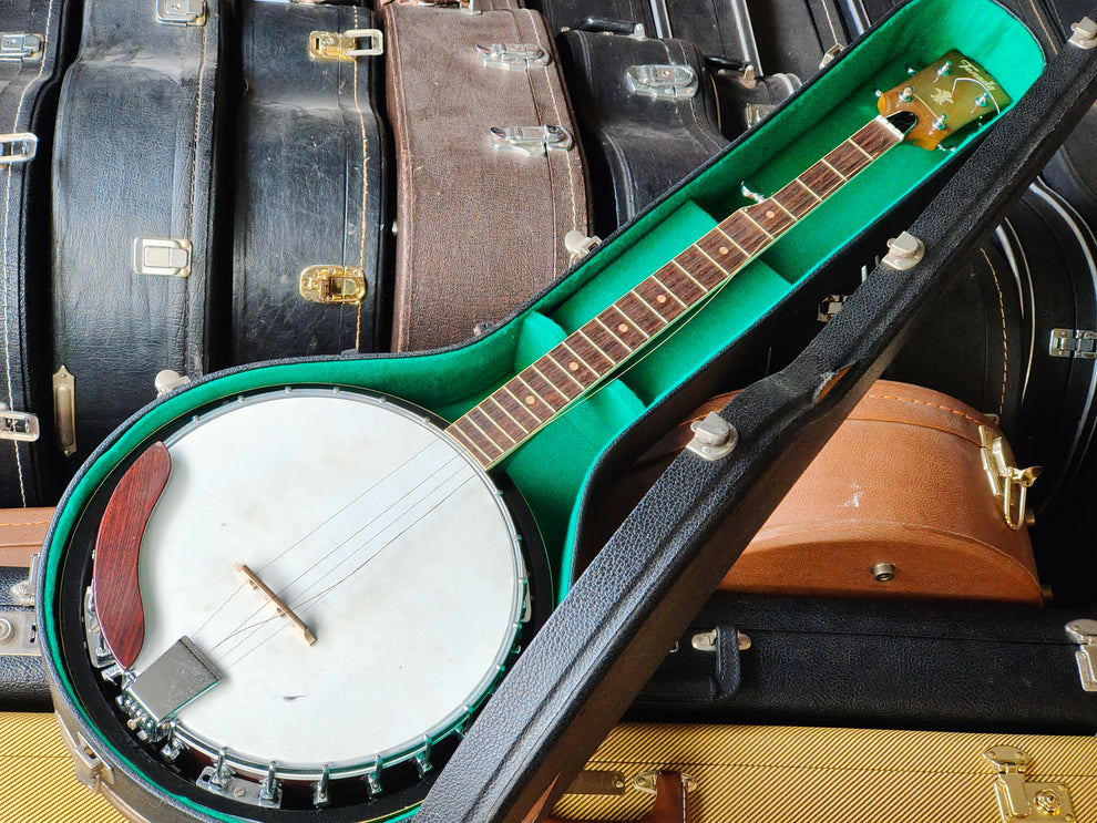 1970's Terada Japanese 5-String Banjo - Thrift Shop – Cool Old Guitars