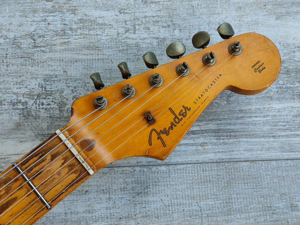 1987 Fender Japan ST57-55 "E Series" '57 Reissue Stratocaster (Brown S ...