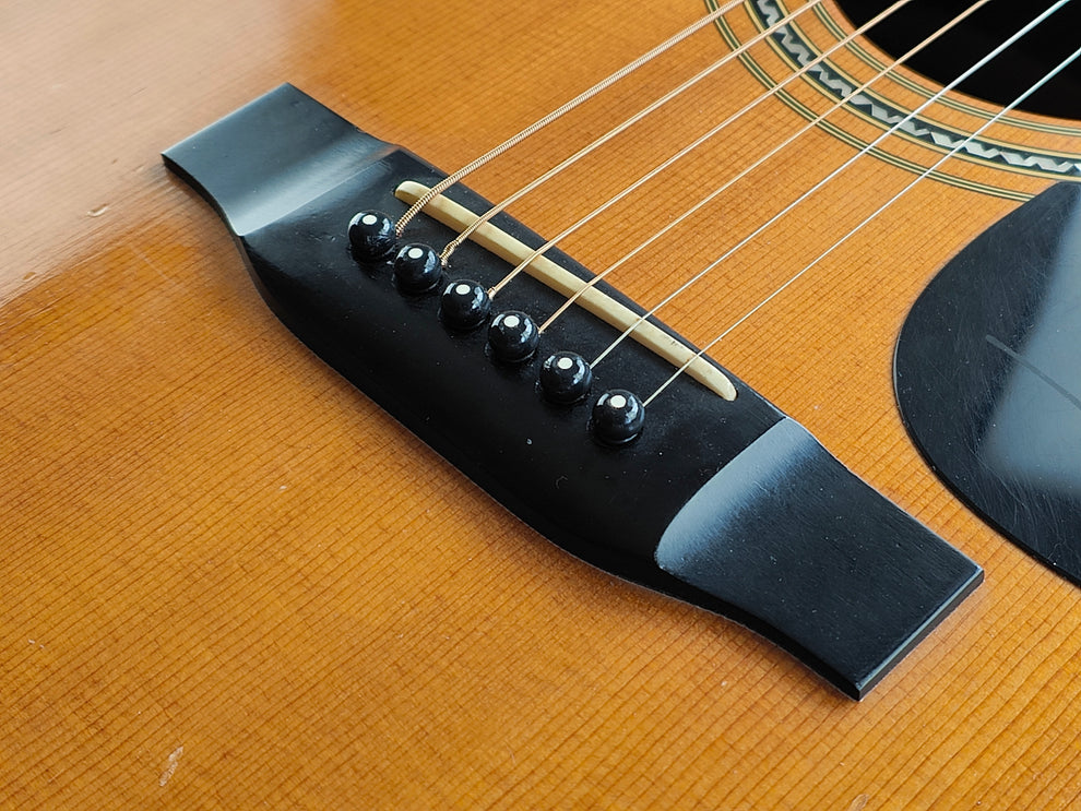 1970's Yasuma Japan Model 600 Dreadnought Acoustic – Cool Old Guitars