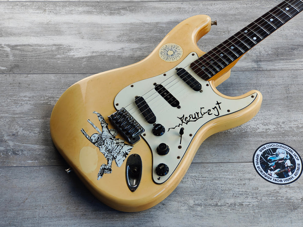 1985 Fender Japan ST72-65 '72 Reissue Blackmore Scalloped Stratocaster ...