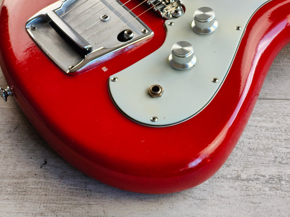 1966 Yamaha Japan SG-2 Offset Electric (Coral Red) – Cool Old Guitars