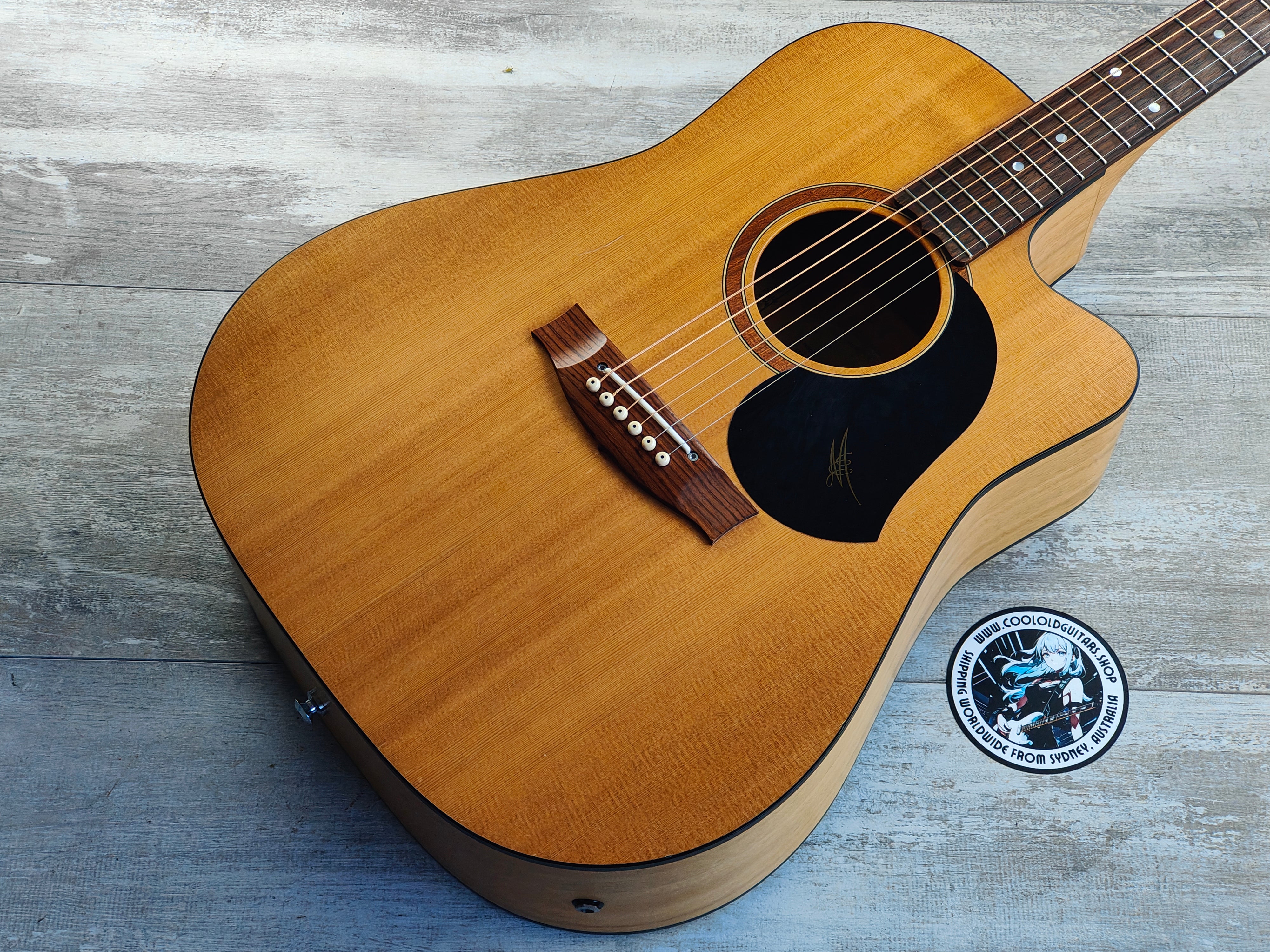 Maton SRS60C Acoustic Electric Guitar w/AP5 Pickup (Natural) – Cool Old ...