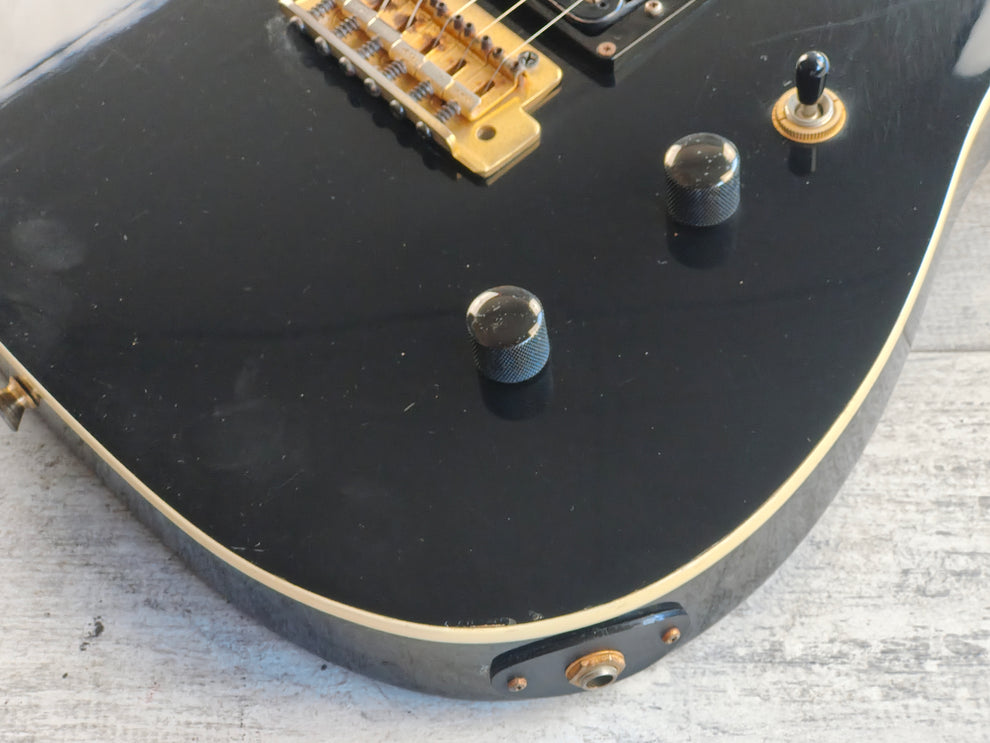 1992 Fernandes Japan TEJ-55 HS Contemporary Telecaster (Black/Gold ...