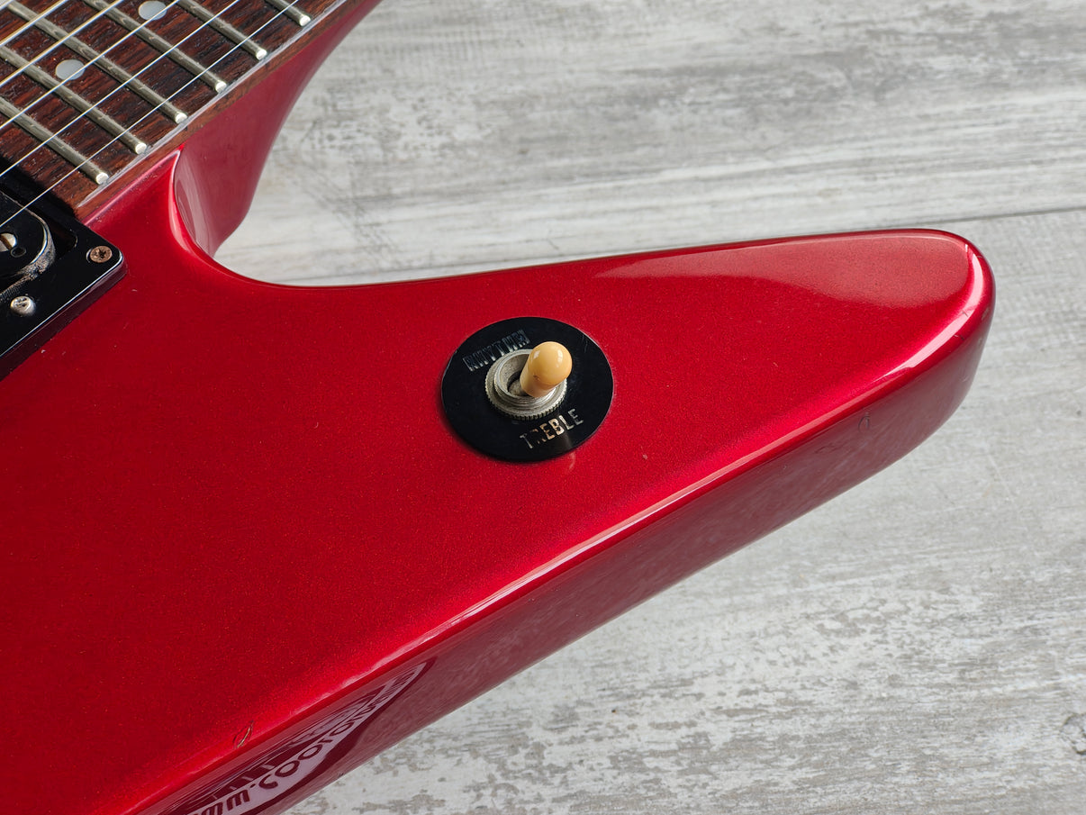 1984 Greco Japan "Store Order" Explorer Electric Guitar (Metallic Red ...