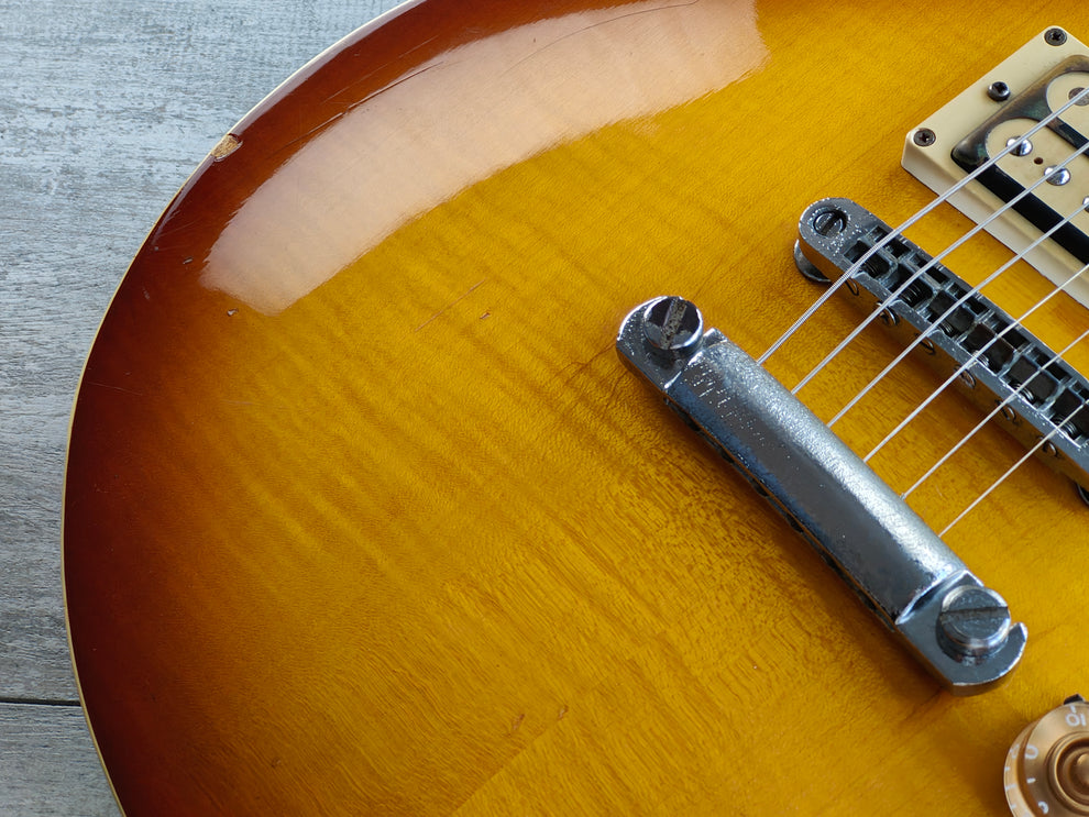 1976 Greco EG-480 Les Paul Standard (Brown Sunburst) – Cool Old Guitars