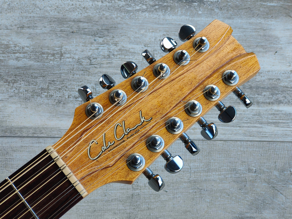 2006 Cole Clark FL2A/12 Fat Lady 12-String Dreadnought Electric Acoust ...