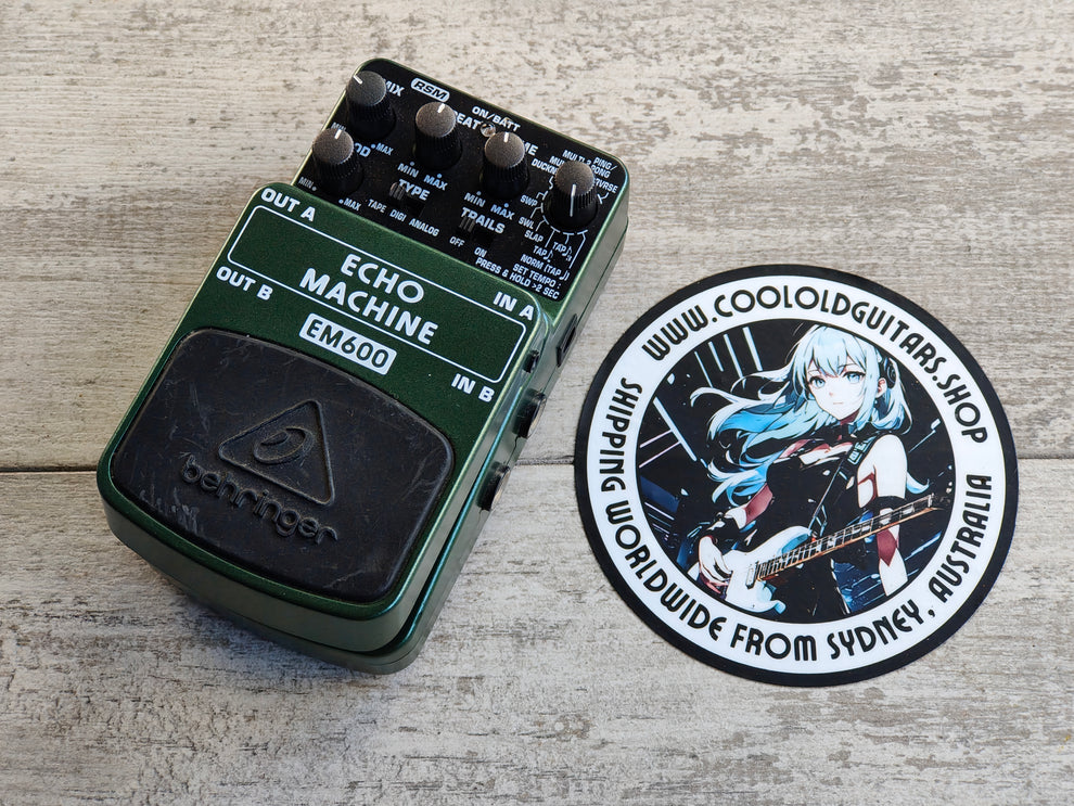 Behringer EM600 Echo Machine – Cool Old Guitars