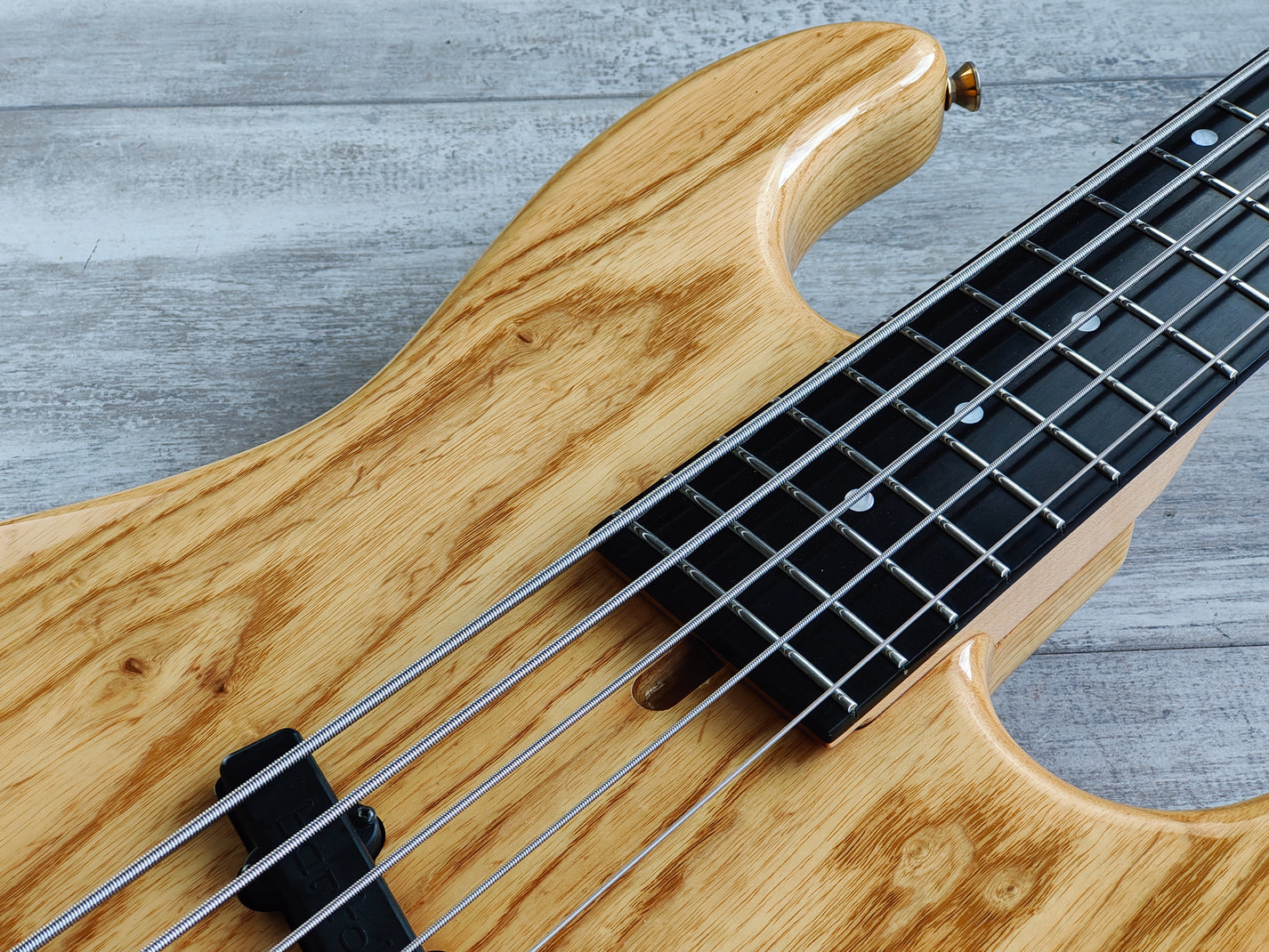 2000's Moon JJ-5 5-String Jazz Bass w/Bartolini's (Natural) – Cool Old ...