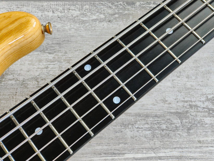 2000's Moon JJ-5 5-String Jazz Bass w/Bartolini's (Natural) – Cool Old ...