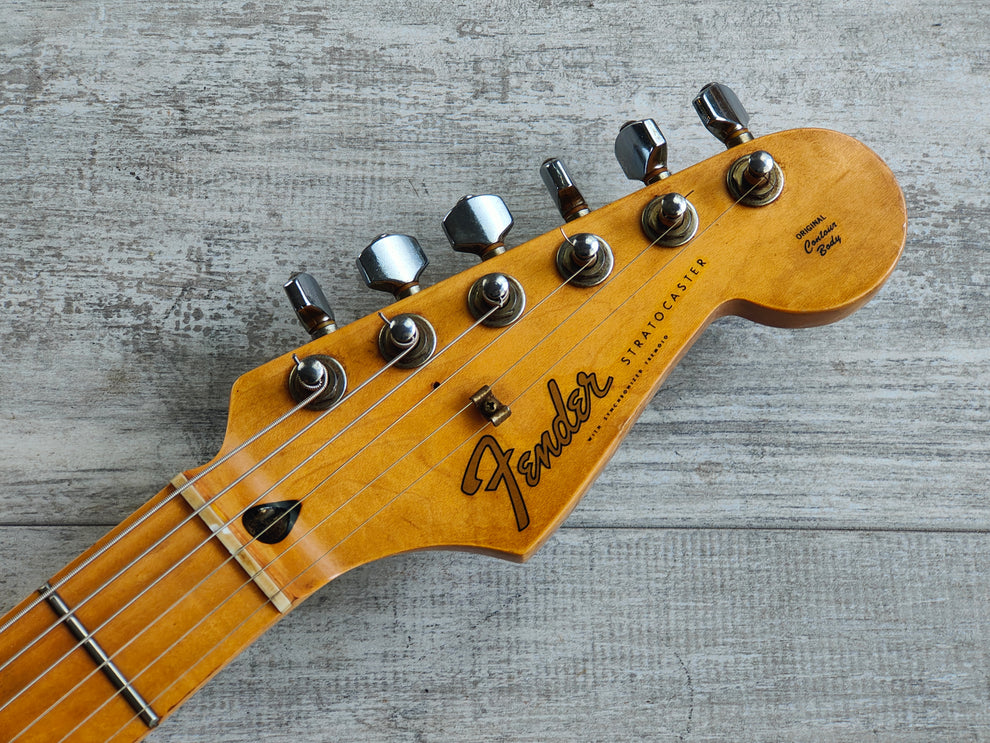 1989 Fender Japan STM55 Pro Feel "Medium Scale" Stratocaster (White ...