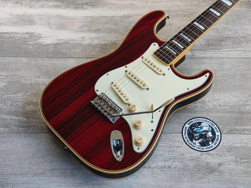 2010 Fender Japan ST68-HO Limited Edition Bound Zebrawood Stratocaster ...