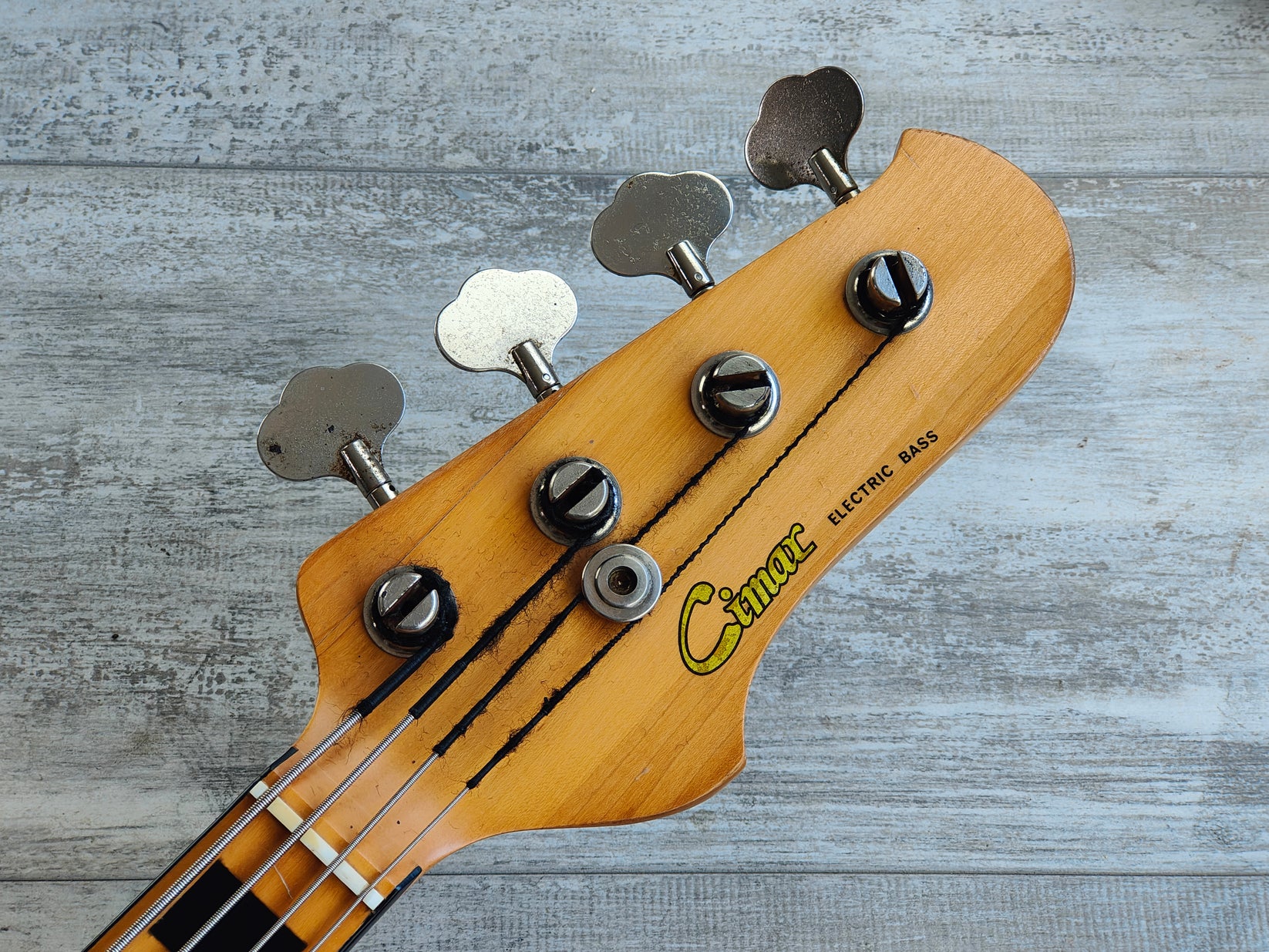 1970's Cimar (Ibanez) '75 Reissue Jazz Bass (Torino Red) – Cool Old Guitars