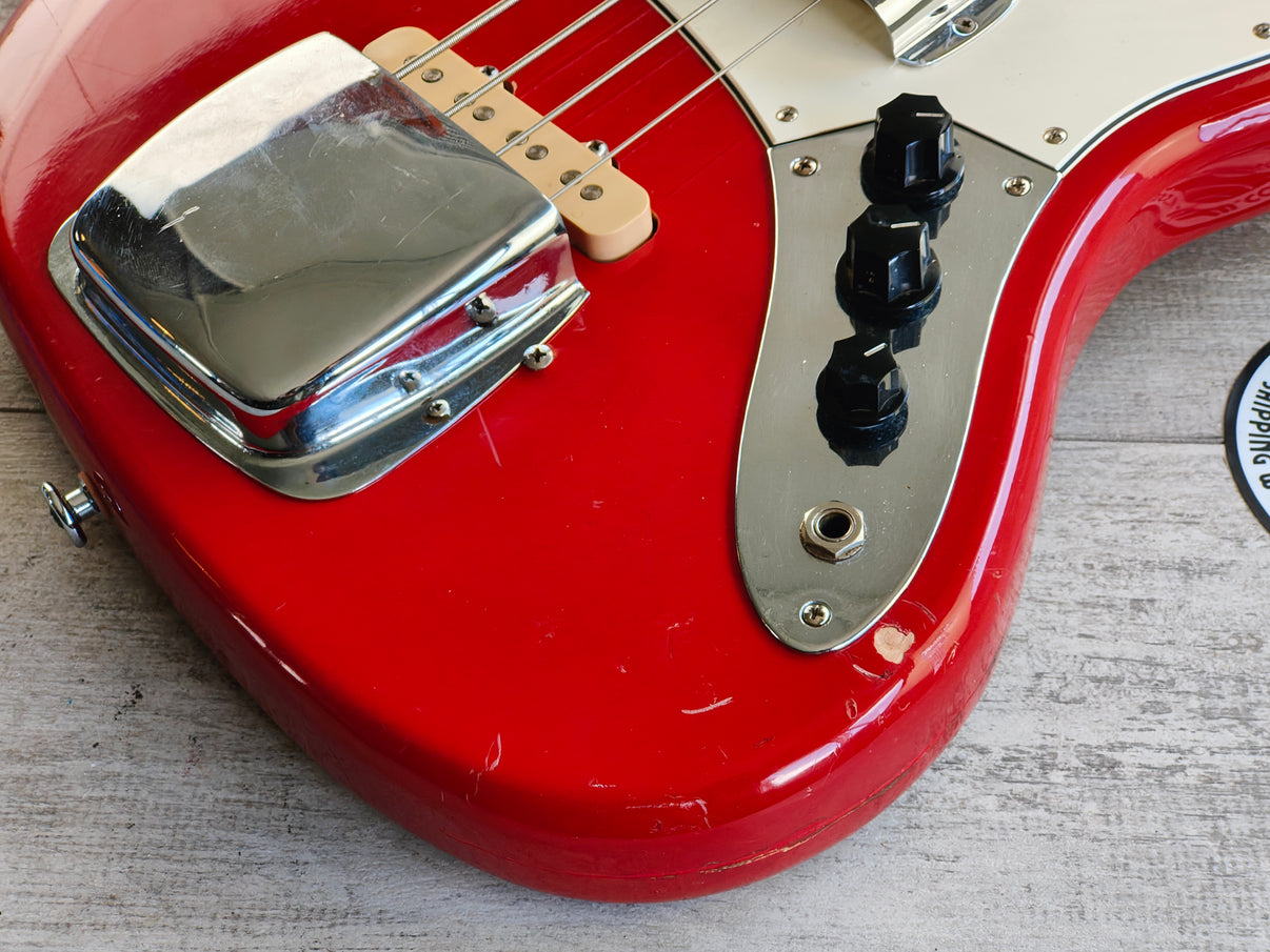 1970's Cimar (Ibanez) '75 Reissue Jazz Bass (Torino Red) – Cool Old Guitars