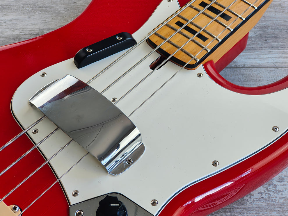 1970's Cimar (Ibanez) '75 Reissue Jazz Bass (Torino Red) – Cool Old Guitars