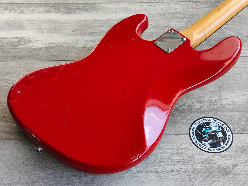 1970's Cimar (Ibanez) '75 Reissue Jazz Bass (Torino Red) – Cool Old Guitars