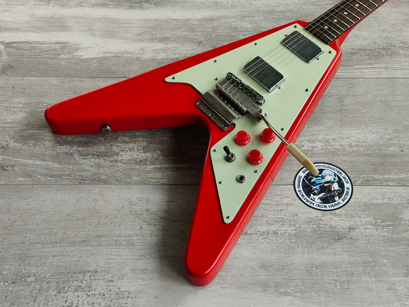 2005 Epiphone Flying V w/Vibrola (Red) – Cool Old Guitars