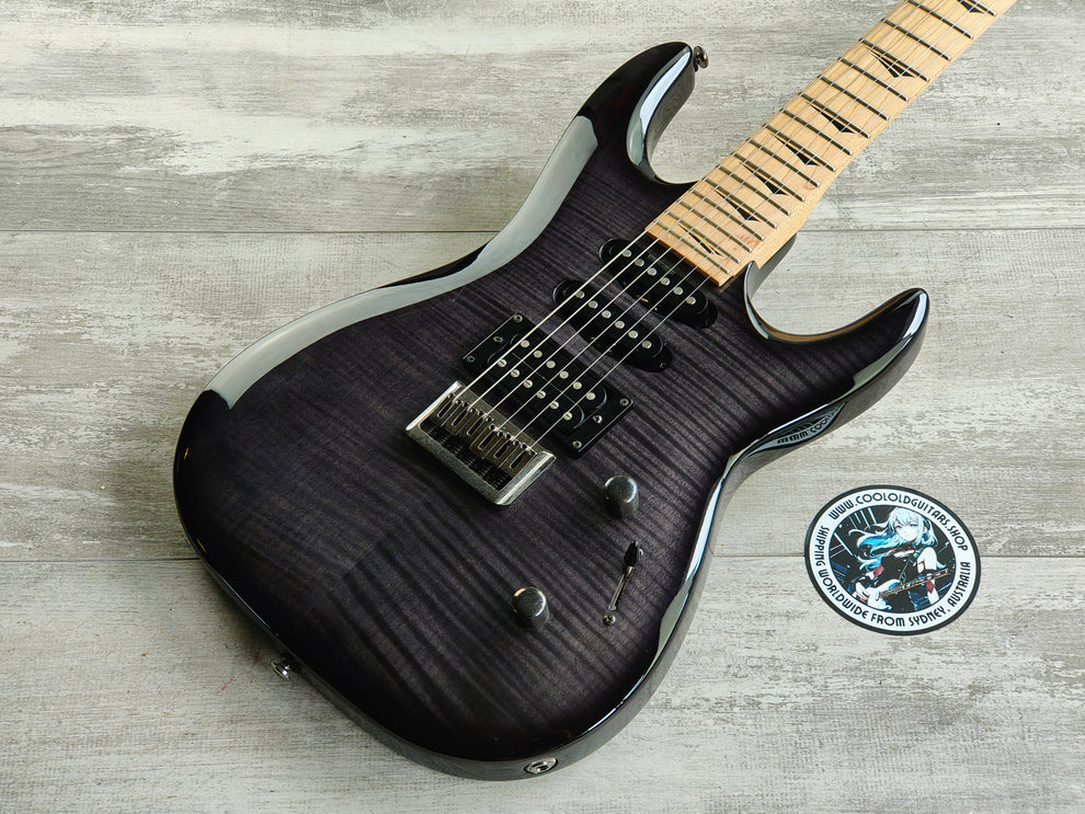 Kramer Striker 211 HSS Hardtail Superstrat (Trans Black Flame) – Cool ...