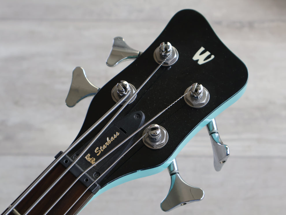 Warwick Rockbass Star Hollowbody Bass (Daphne Blue) – Cool Old Guitars