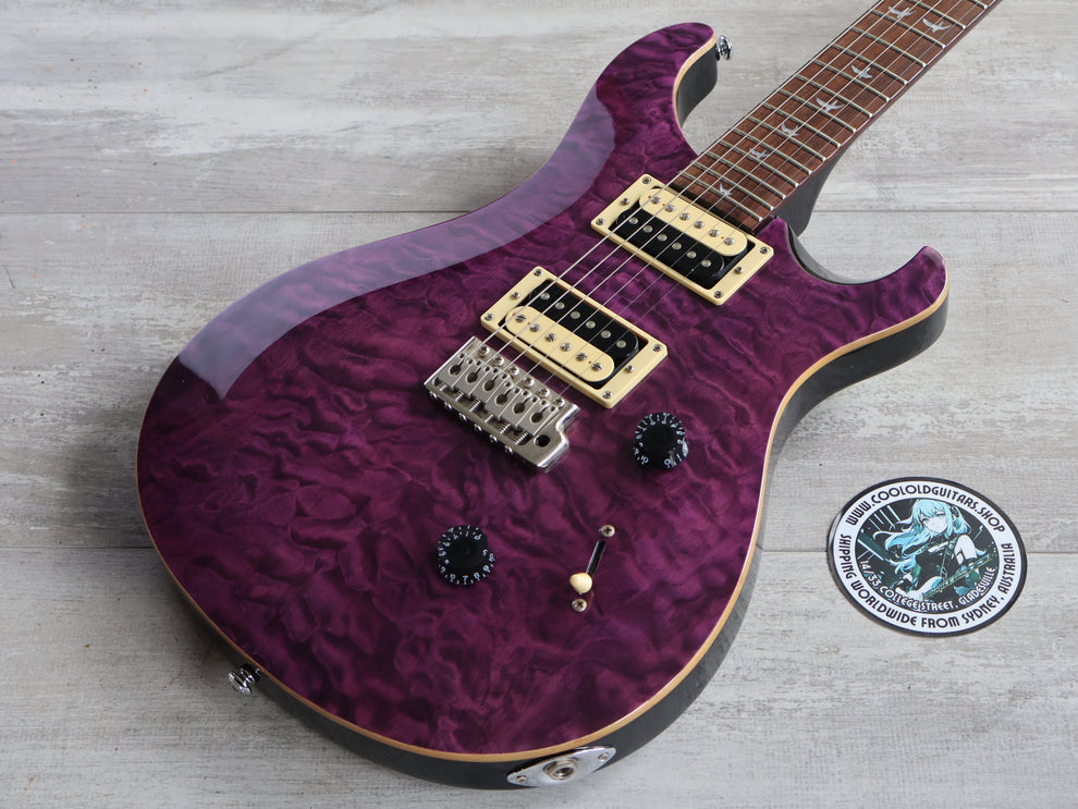 2010 PRS SE Custom 24 (Quilted Violet) – Cool Old Guitars