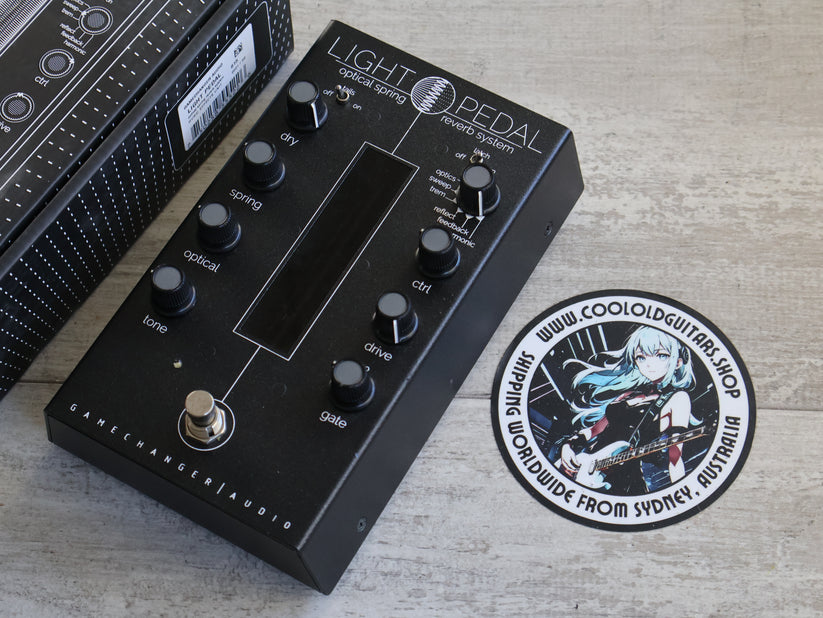 Gamechanger Light Pedal Optical Spring Reverb System – Cool Old Guitars