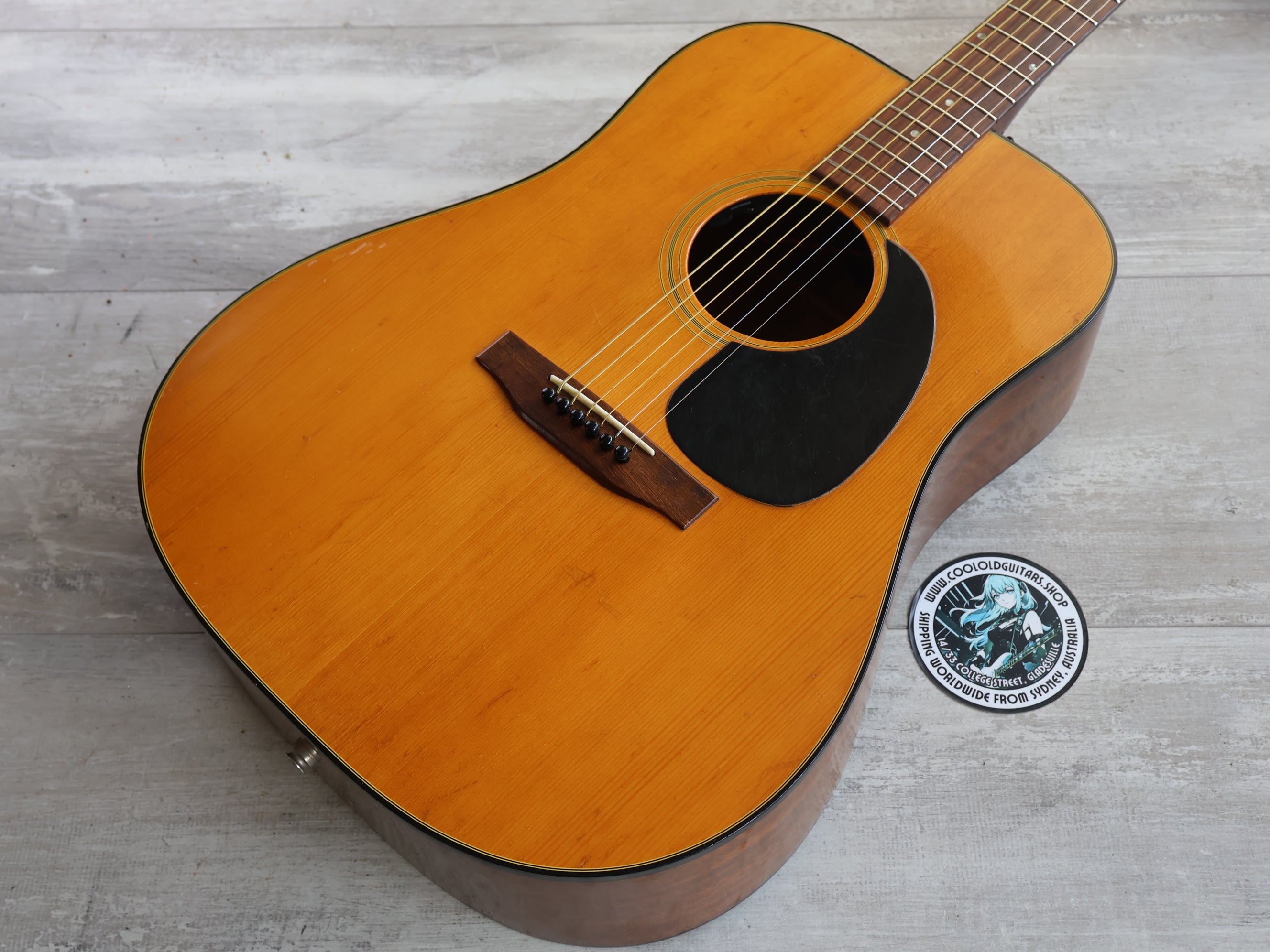 1970's Gibson USA J-50 Acoustic Guitar (Natural) w/Fishman Pickup ...